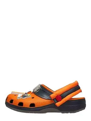 CROCS X Naruto Classic Clogs - Orange/black