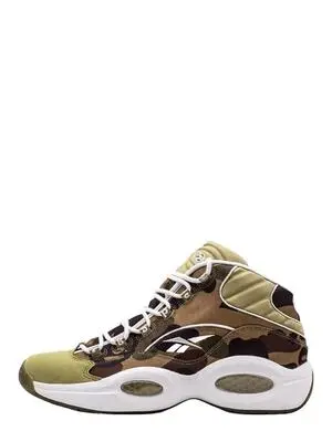 REEBOK X Bape X Mita Sneakers Question Mid '1st Camo - Green