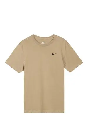 Nike Nike Swoosh Logo Crewneck T-Shirt Tan