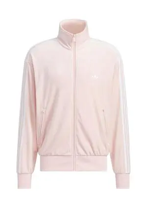 Adidas Adidas Firebird Velour Track Top Sandy Pink