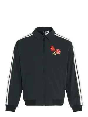 Adidas Cny 3 Stripes Reversible Woven Jacket - Black