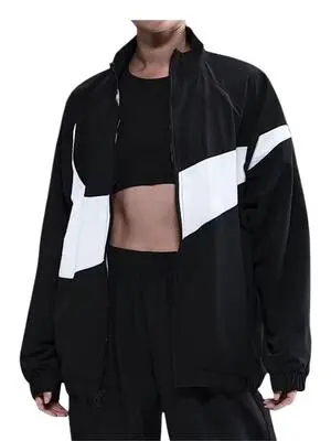 Nike Oversized Woven Jacket - Black/white
