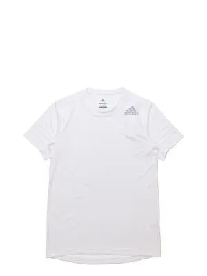 Adidas Short Sleeve Crewneck Sports Shirt - White