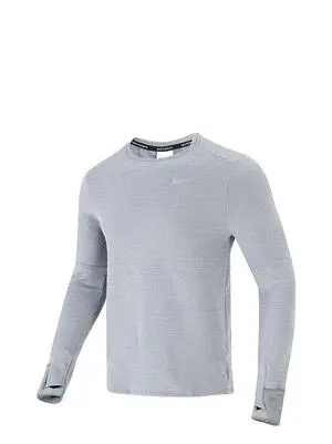 Nike Long Sleeve Crewneck Training Shirt - Grey