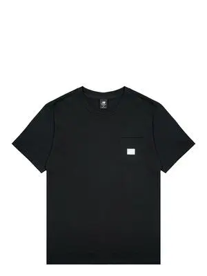 NEW BALANCE Pocket Small Logo Round Neck Short Sleeve - Black
