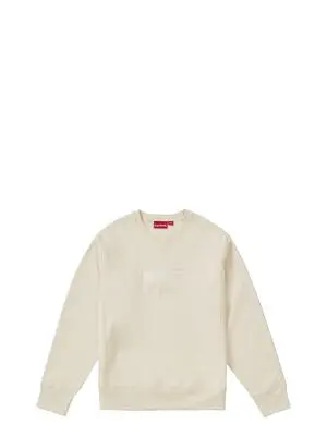 Supreme Supreme FW18 Box Logo Crewneck Sweatshirt Beige