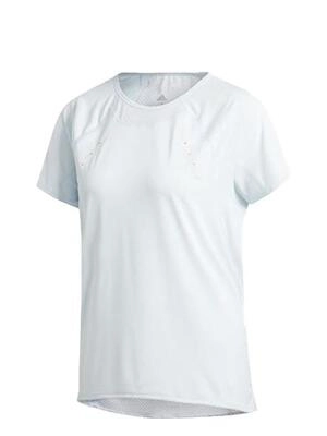 Adidas Heat.rdy Running Short Sleeve Tee - White