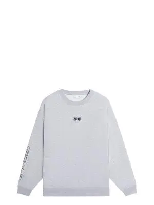 LI-NING Embroidered Logo Sweatshirt - Grey