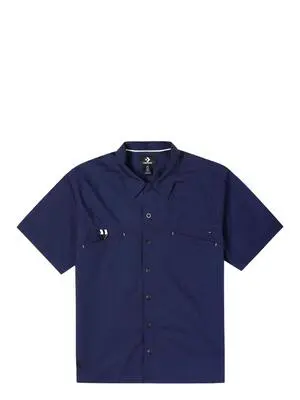 CONVERSE Layering Shirt Asia Sizing - Blue