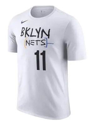 Nike X Nba Brooklyn Nets Kyrie Irving "11" T-shirt - White