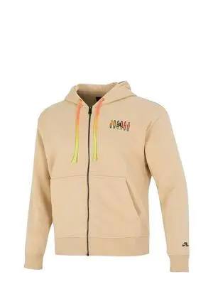 Nike Printing Alphabet Zipper Hooded Running Training Jacket - Default Colorway