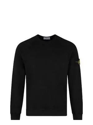 STONE ISLAND STONE ISLAND Logo Patch Crewneck Sweatshirt