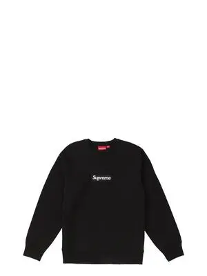 Supreme Supreme FW18 Box Logo Crewneck Pullover Black