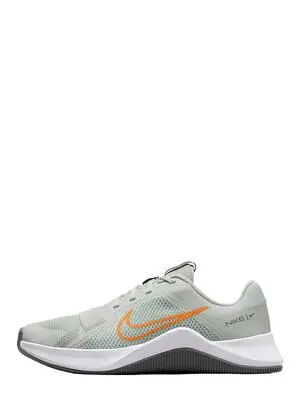 Nike Mc Trainer 2 Athletic Sneakers - Light Silver/iron Grey/bright Mandarin