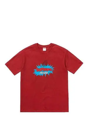 Supreme Ss18 Ganesha Tee Brick Thailand Short Sleeve - Red