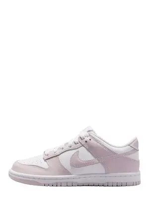 Nike Dunk Low Lace-up Sneakers - White/light Violet