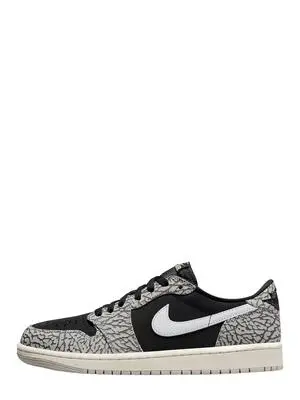JORDAN Air Jordan 1 Low OG 'Black Cement' Sneakers Black/muslin/tech Grey