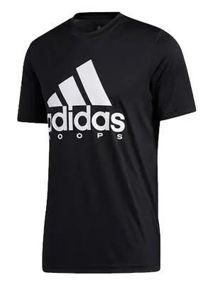 ADIDAS Adidas Bos Hoops T-shirt 'black'