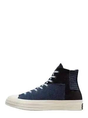 CONVERSE Converse Chuck 70 Hi Upcycled Corduroy Sneakers Black/navy/egret