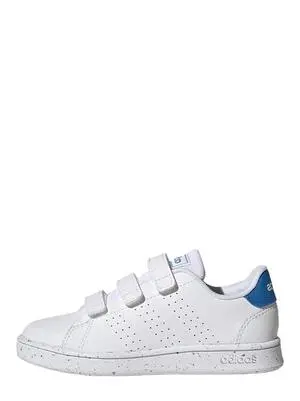 Adidas Advantage Lifestyle Court Hook-and-loop Sneakers - Cloud White/blue Rush/core Black