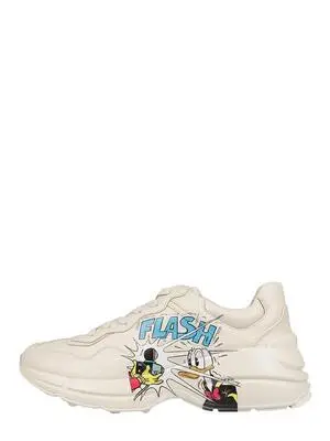 Gucci Disney X Rhyton Sneakers - White