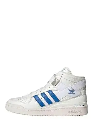 Adidas Forum Mid Sneakers - White/blue