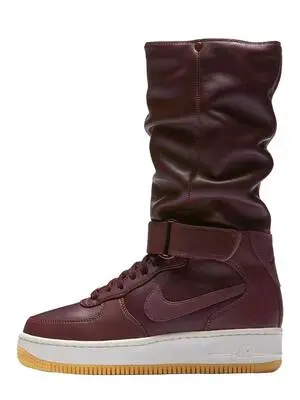 Nike Force 1 Upstep Warrior High Top Sneakers - Red