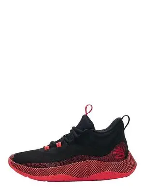Under Armour Curry Hovr Splash Basketball Sneakers - Black/red