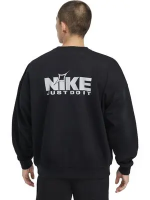 Nike Club Sweatshirt 'black - Black/white
