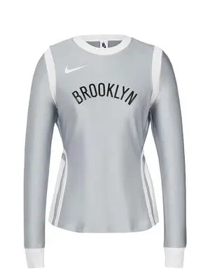 Nike X Ambush Nba Nets Long Sleeve Top - Silver/multi-color