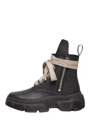 Dr. Martens X Rick Owens 1460 Dmxl Jumbo Lace Boots - Black/beige