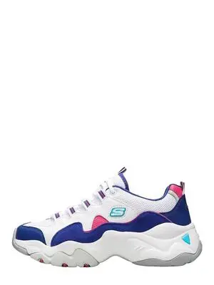 Sketchers D'lites 3.0 Zenway Low-top Sneakers - White/blue