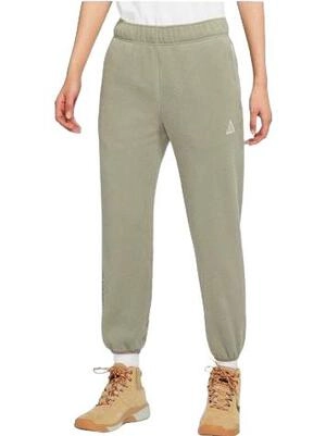 Nike Polartec Wolf Tree Casual Bundle Feet Sports Lacing Long Pants/trousers - Green