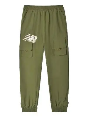NEW BALANCE Cargo Pants - Olive Green/beige