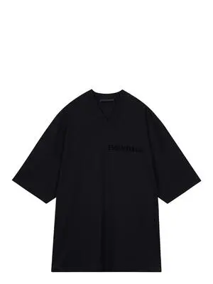 Fear Of God Ss23 V-neck Tee 'jet - Black