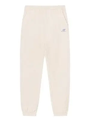 NEW BALANCE Logo Sportswear Pants Asia Sizing - Cream White