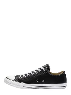 CONVERSE Chuck Taylor All Star Leather Ox Sneakers - Black