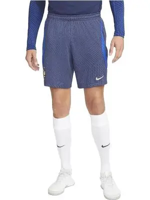 Nike Dri-fit Fff Strike Knit Football Shorts - Navy