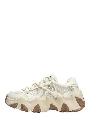 FILA FUSION Fashion Daddy Shoes - White/beige/brown