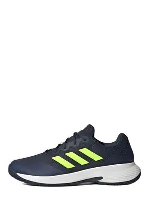 Adidas Gamecourt 2.0 Sneakers - Shadow Navy/lucid Lemon/core White