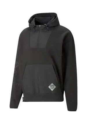 PUMA X Perks And Mini Hoodie 'black - Black/grey