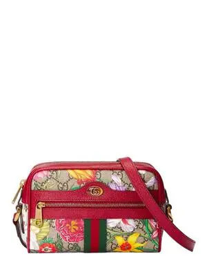 Gucci Ophidia Gg Floral Mini Shoulder Bag - Default Colorway