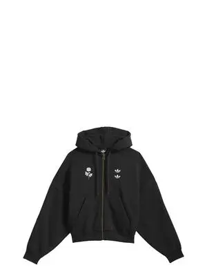 Adidas X Willy Chavarria Heavyweight Zip Hoodie - Black