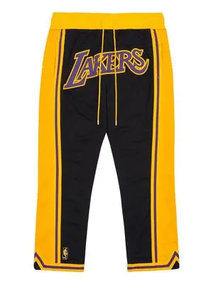 Mitchell & Ness X Just Don Hardwood Classics Los Angeles Lakers Pant - Black/yellow