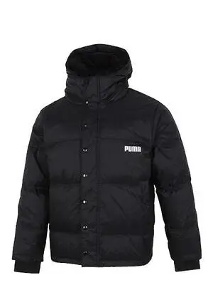 PUMA Logo Puffer Jacket - Black