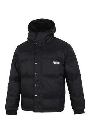 PUMA Logo Puffer Jacket - Black