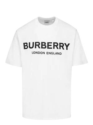 Burberry Cotton Logo T-shirt - White