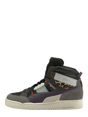 PUMA Slipstream Mid High Top Sneakers - Black/gray