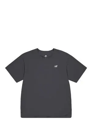NEW BALANCE Nb Logo Cotton T-shirt Asia Sizing - Grey