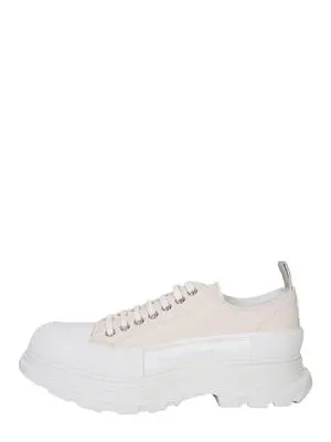 Alexander McQueen Tread Slick Low-top Sneakers - Cream Pink/white